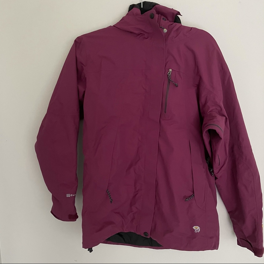 Mountain Hardware Jacket Conduit W Hood Nylon - Gem